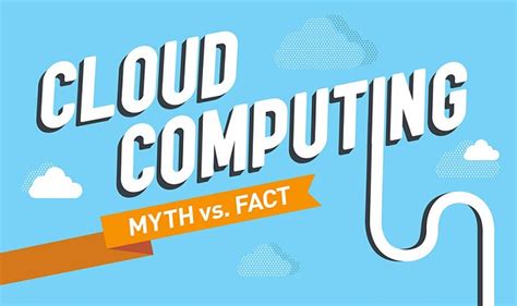 cloud computing myth vs fact infographic visualistan