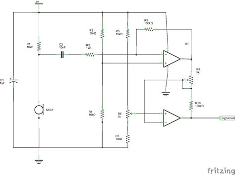 Mic Amplifier Circuit Arduino