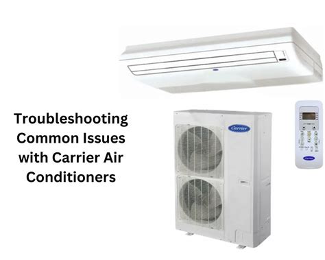 Carrier Air Conditioner Troubleshooting Manual PDF Guide
