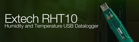 Extech RHT Humidity And Temperature USB Datalogger Temp Data Logger Amazon Com