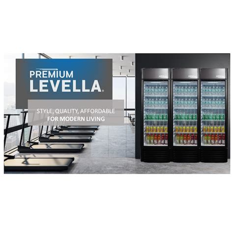 Premium Levella 125 Cu Ft Commercial Refrigerator 1 Glass Door
