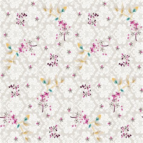 Premium Vector Digital And Textile Flowers Patterns Amp Texture