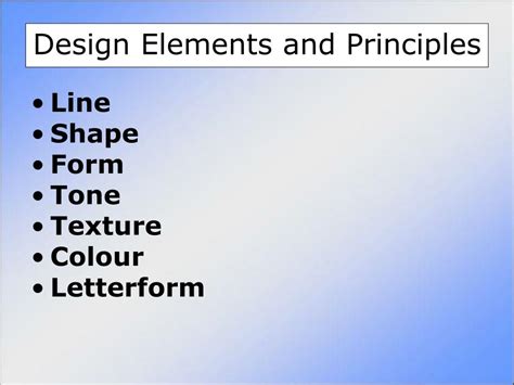 PPT Creative Design Assignment The Use Of Shape Tone And Texture In Design Nd November