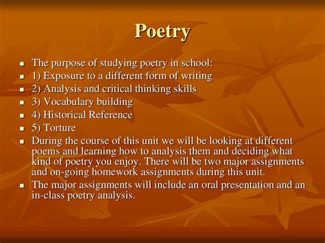 Poetry Wednesday February 10 Ppt Download