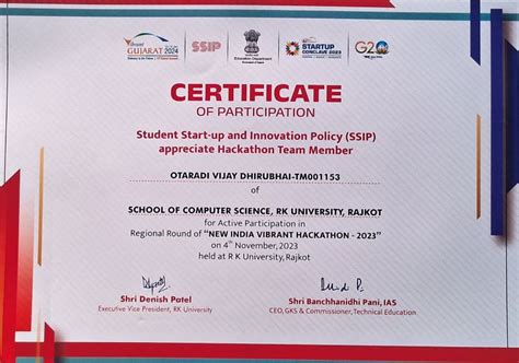 vijay otaradi on linkedin newindiavibranthackathon2023 ssip