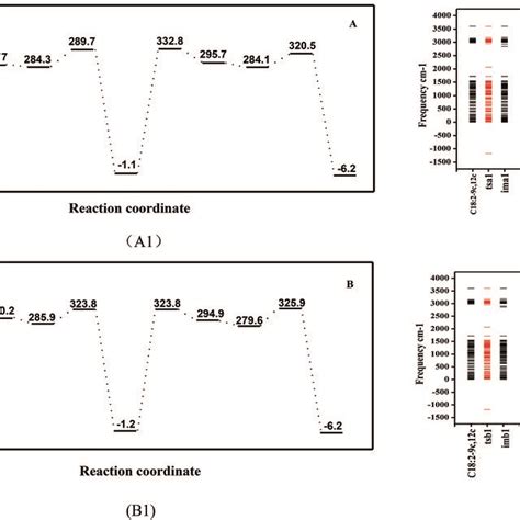Energy Level Diagram For The Isomerization Reaction Schemes A1 And Download Scientific