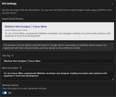 Tips For Implementing Webflow On Page SEO Pylogix