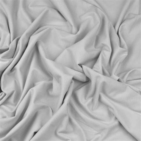 Interlock Plain Knit Grey Fabric Shop