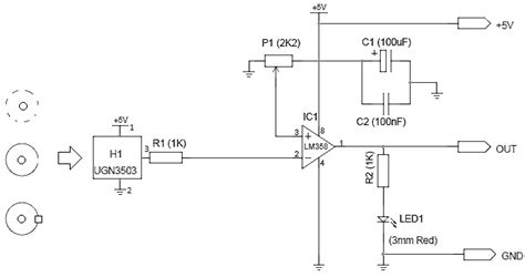 Rpm Sensor Module For Robotics W Ugn3503