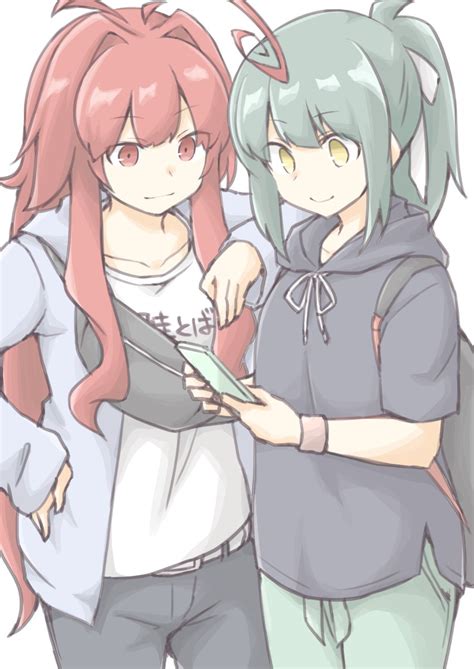 Yuubari And Kuma Kantai Collection Drawn By Akarakai Danbooru