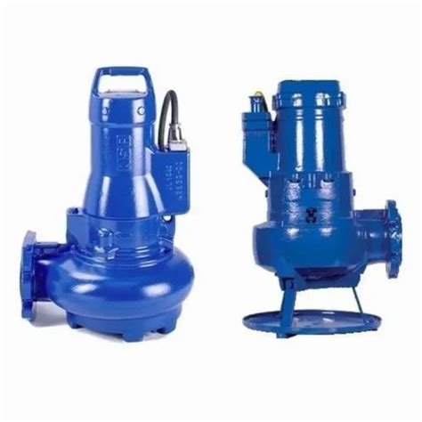 Dewatering Ksb Non Clog Submersible Motor Pumpset 1 75 Hp 1 3 Kw