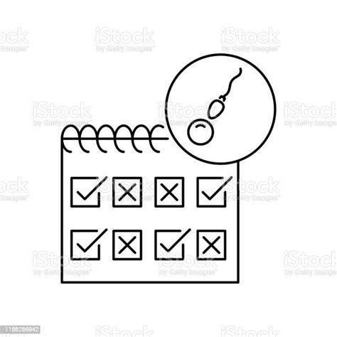 캘린더 체크 크로스 아이콘 Ui 및 Ux 웹 사이트 또는 모바일 응용 프로그램에 대한 인공 수정 아이콘의 간단한 라인 개요 벡터 개념에 대한 스톡 벡터 아트 및 기타 이미지