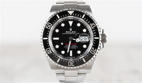 Rolex Sea Dweller 43mm With Black Dial In Steel 126600 Watch Plug
