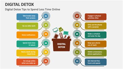 Digital Detox Infographic Poster