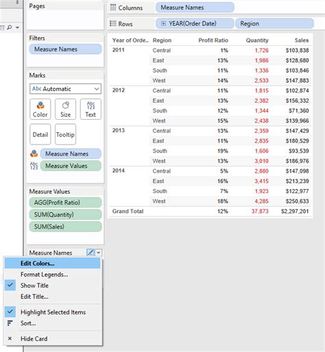 Coloring Tableau Worksheet Insights Through Data
