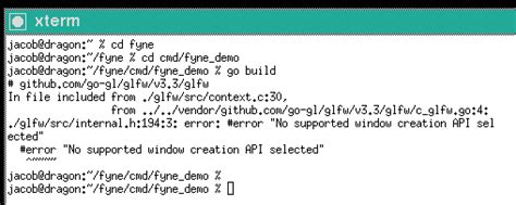 Can Go Glglfw Support Other Unix Systems Like Netbsd · Issue 288 · Go Glglfw · Github
