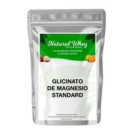 Glicinato De Magnesio Standard Natural Whey Suplementos