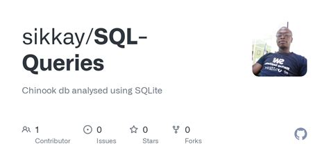 GitHub Sikkay SQL Queries Chinook Db Analysed Using SQLite