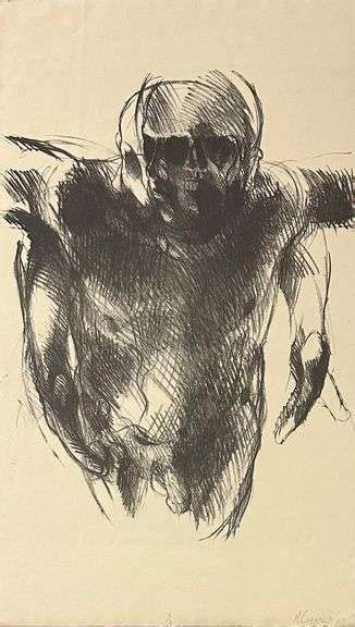 Untitled Figurative By M Cornfeld Bartlett Auctions Inc