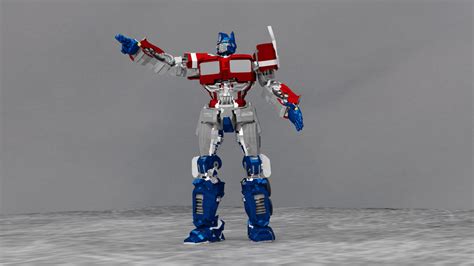 Archivo Obj Optimus Prime・modelo Para Descargar Y Imprimir En 3d・cults