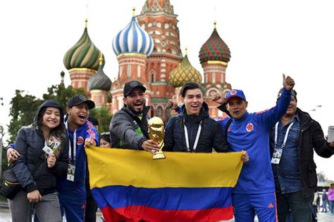 Fifa World Cup 2018 Fans Add Colour And Cheer As Teams Gear Up For