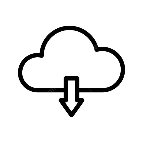Cloud Symbol Communication Computer Vector Symbol Communication Computer Png And Vector With
