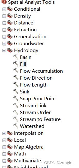 利用arcgis结合dem提取小流域单元arcgis根据dem数据划分小流域 Csdn博客