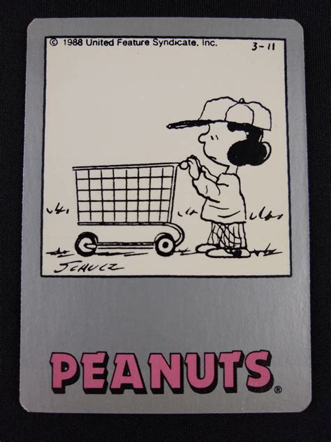 Peanuts Classics Series 2 Prosport 1992 235 Lucy With Shopping Cart Cyborg One