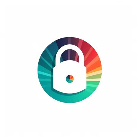 Premium Photo Network Security Icon