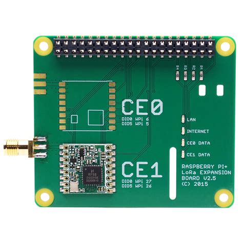 Lora™ Expansion Board For Raspberry Pi The Pi Hut