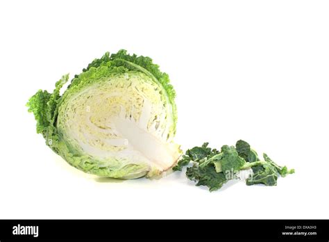 Fresh Green Cabbage Heads Cut Out Stock Images And Pictures Alamy