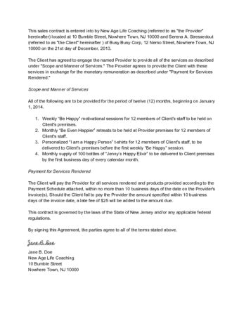 How To Write A Business Contract 15 Steps With Pictures How To Write A Business Contract 15 Steps With Pictures