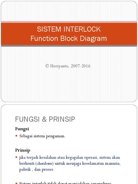 1 Sistem Interlock 1 Fbd Pdf