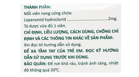 Idium 2mg Trị Tiêu Chảy 10 Vỉ X 10 Viên 012026