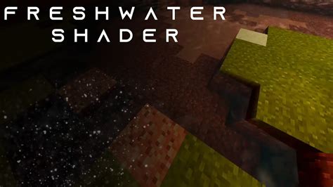 freshwater shader realistic shader azonex youtube