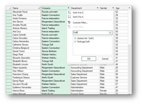 Feature Tour Grid Filter Support