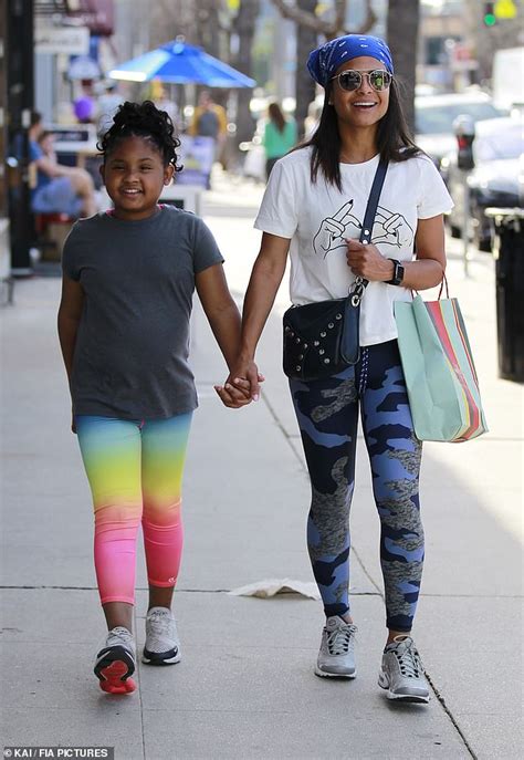 Christina Milian Holds Hands With Daughter Violet Nine As They Enjoy