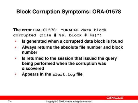 Dealing With Database Corruption Ppt Download