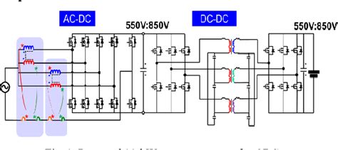 Figure 1 From 11 Kw High Frequency High Density Bidirectional Obc With Pcb Winding Magnetic