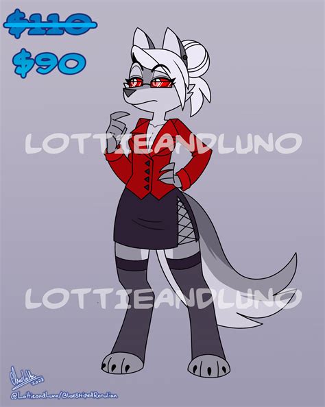 Helluva Boss Hellhound Adopt Sold By Bluestripedrenulian On Deviantart