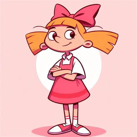Helga Pataki From Hey Arnold Nickelodeon By Mnwachukwu16 On Deviantart