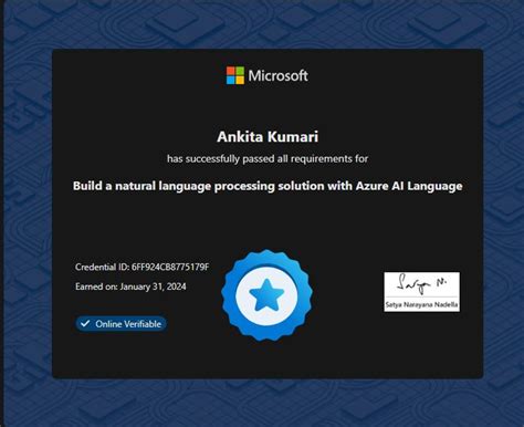 Microsoft Azureailanguage Nlp Azure Ankita Kumari