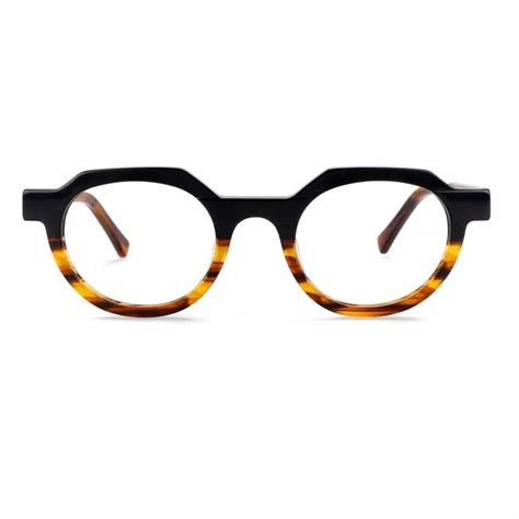 Retro Acetate Glasses Frames Men Women Two Color Splicing Fashion Eyeglasses Ebay Mens
