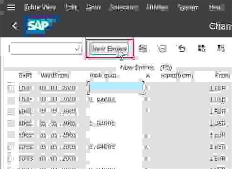 How To Maintain Exchange Rates In SAP