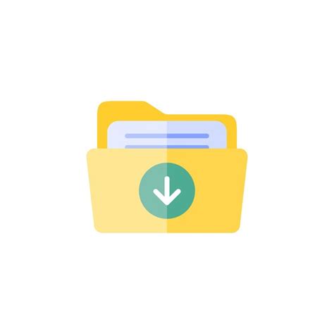Premium Vector Folder Icon In Flat Design