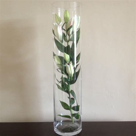 Large Tall Glass Cylinder Vases