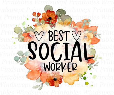 Best Social Worker Png Social Work Clipart Social Work Transfer