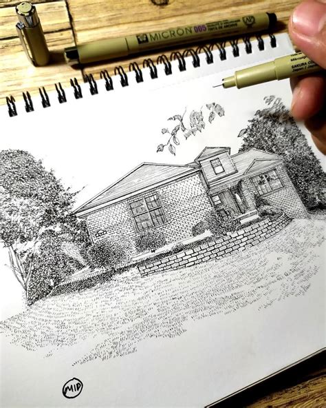 Pen Sketching Techniques 20 Pen And Ink Drawings To Try Mont Marte