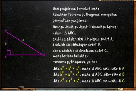 Menentukan Jenis Segitiga Berdasarkan Panjang Sisi Dan Trippel Pythagoras