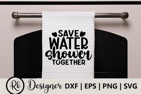 Save Water Shower Together Graphic By Rk Designer Creative Fabrica
